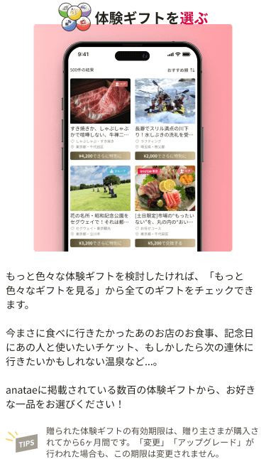 anatae | アップグレードについて